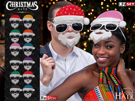Second Life Marketplace - [HW] THE PREMIUM FUNNY SANTA MASKS